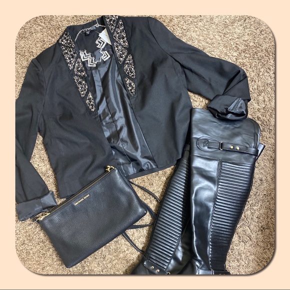 TCLC | Jackets & Coats | Nwot Tclc Short Waisted Jacket | Poshmark